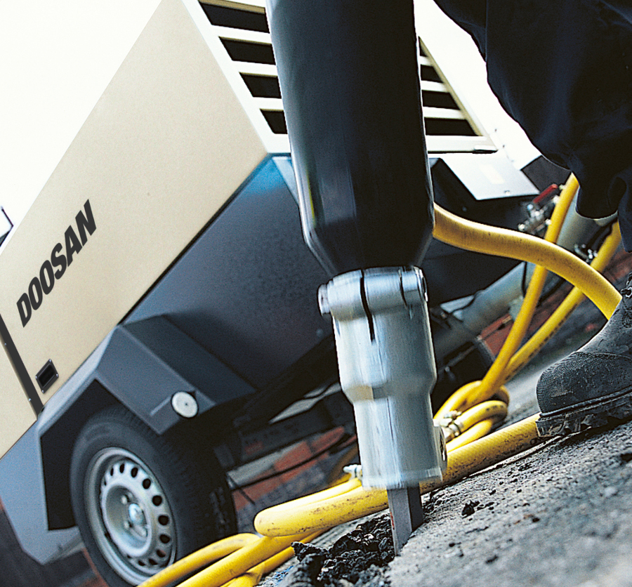 Doosan Pneumatic Paving Breakers - Pneumatic Jack Hammers